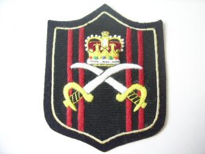 Army Physical Training Corps (cotton shield type) Blazer Badge ...