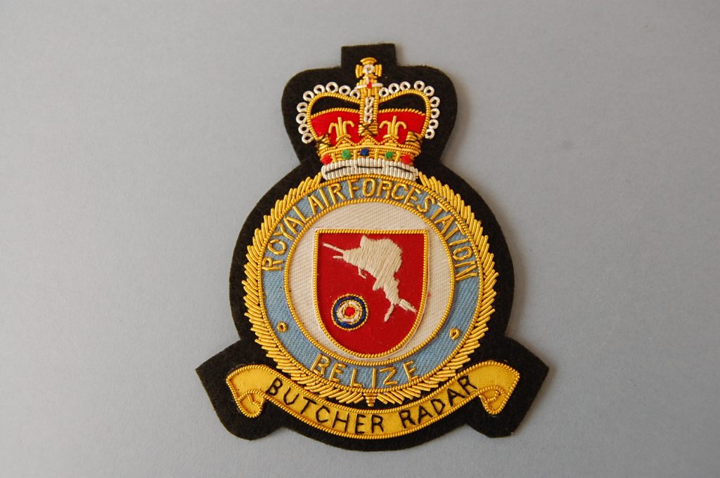 RAF Station Belize Blazer Badge - Elliott Military