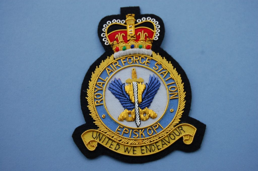 RAF Station Episkopi Blazer Badge - Elliott Military