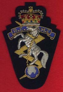 REME Blazer Badge - Elliott Military