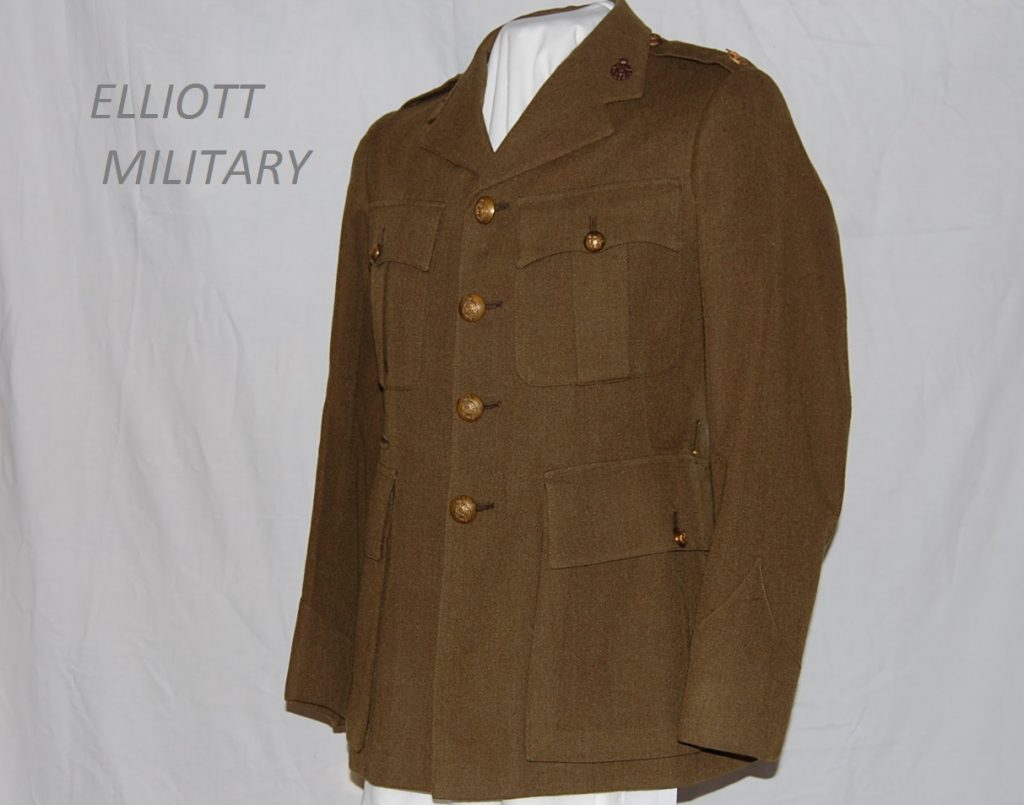 WW2 Officers Service Dress Jacket, REME - Elliott Military