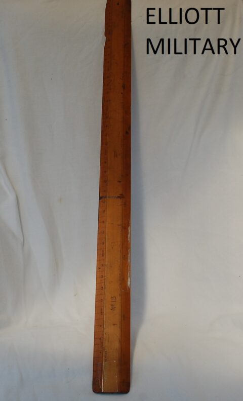WWI British Artillery Ruler - Elliott Military