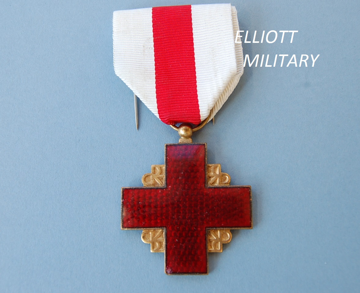 French Red Cross Decoration, 1st. Class - Elliott Military