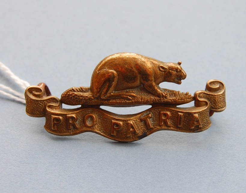 Royal Regiment Of Canada Collar Badge - Elliott Military